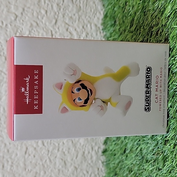 Hallmark | Holiday | Hallmark 223 Keepsake Super Mario Cat Mario ...